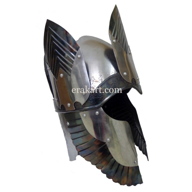 King Gordon Medieval Armor Helmet -Buy Reenactment Costume Online SALE